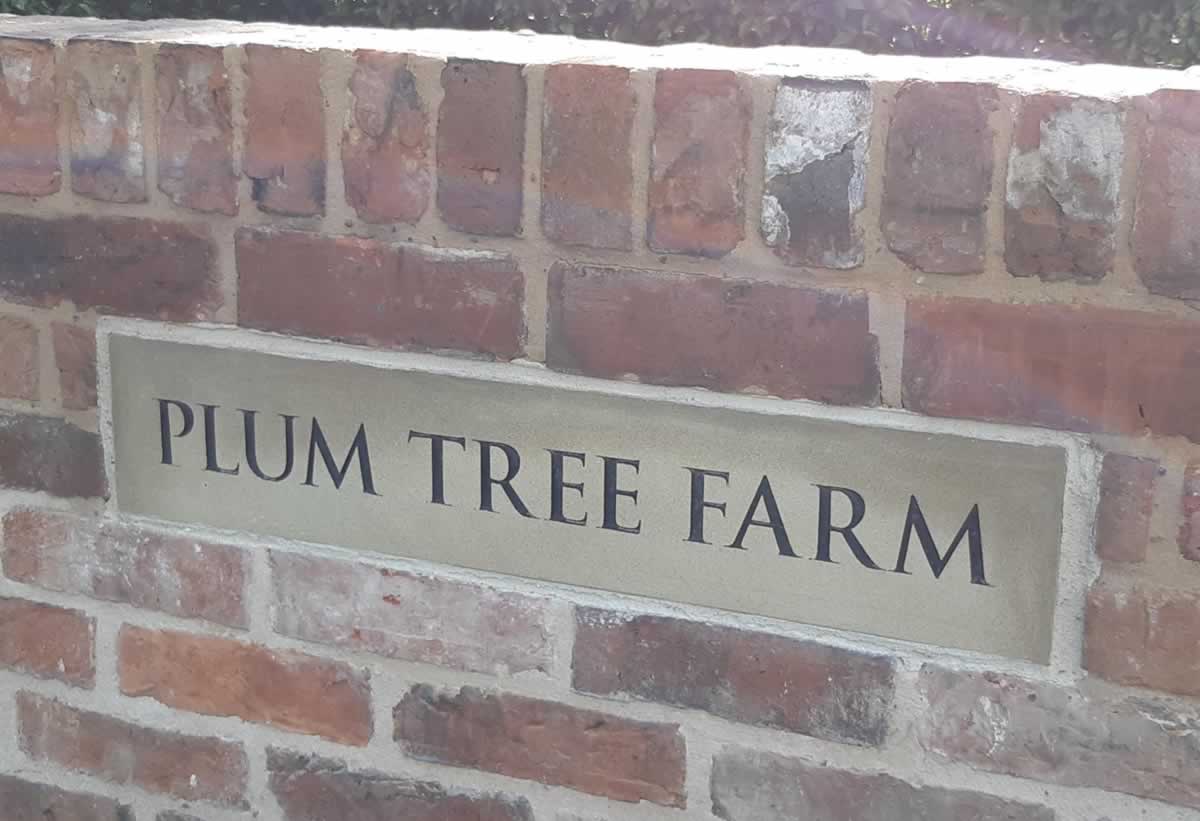 Stone House Name Signs | Free Standing Name Stones | Huddersfield